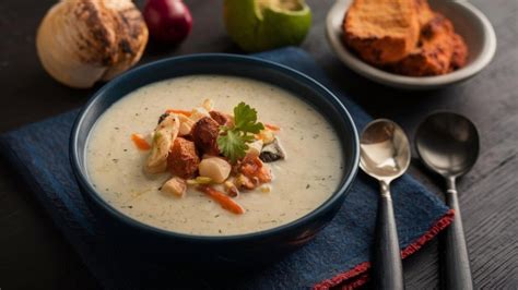 Clam Chowder Clam Soup Premium Ai Generated Image