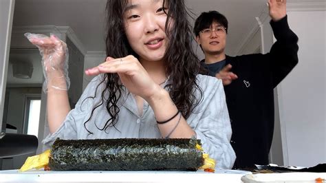김밥 피크닉 │ 남편이랑 김밥싸서 망원 한강공원 다녀왔어요 Youtube