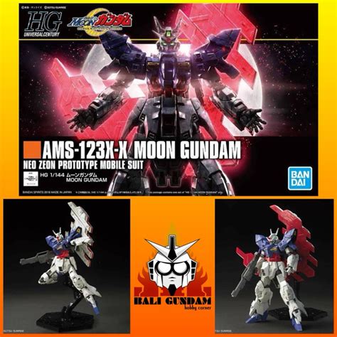 Jual Hg 1144 Ams 123x X Moon Gundam Bali Gundam Hobby Corner Bandai