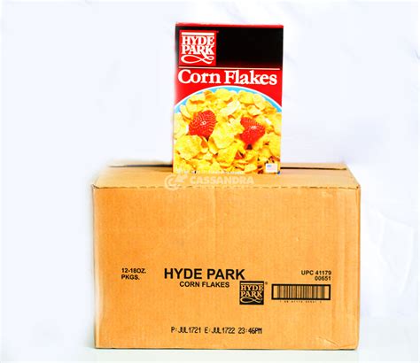 Case Of Hyde Park Corn Flakes Cereal 12 Boxes Usa Canada