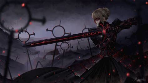 Hd Wallpaper Fate Series Fategrand Order Saber Alter Berserker