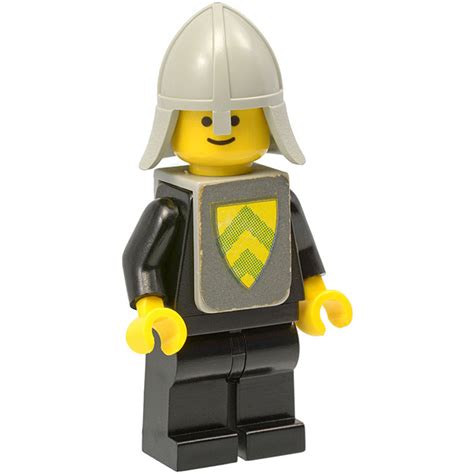 LEGO Yellow Castle Knight Black Minifigure Inventory Brick Owl LEGO Marketplace