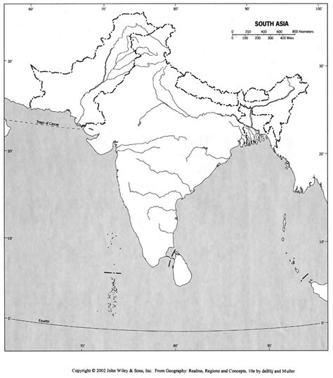 Satpura Range Map