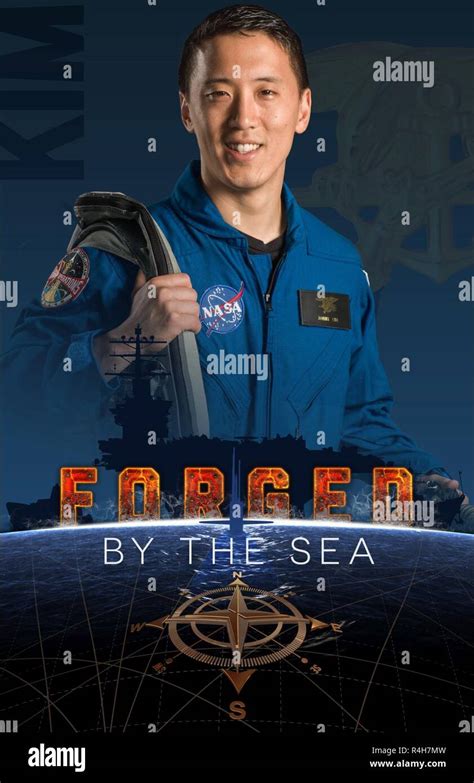 Us Navy Forged By The Sea Poster Featuring Jonathan Yong Kim Stock