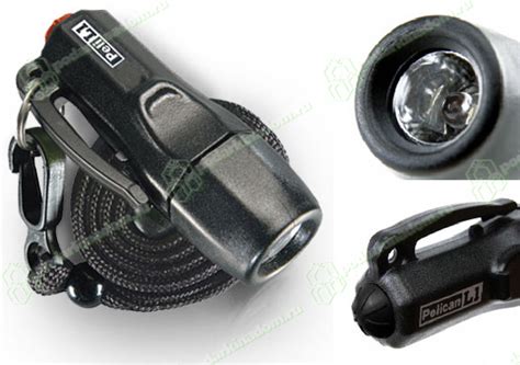 Pelican 1930 L1 Led Компактный светодиодный фонарь Ударопрочный корпус Abs Линза