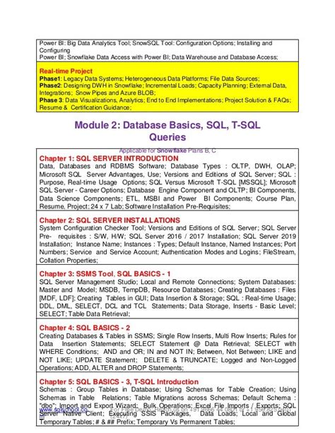 snowflake training from sql school pptx