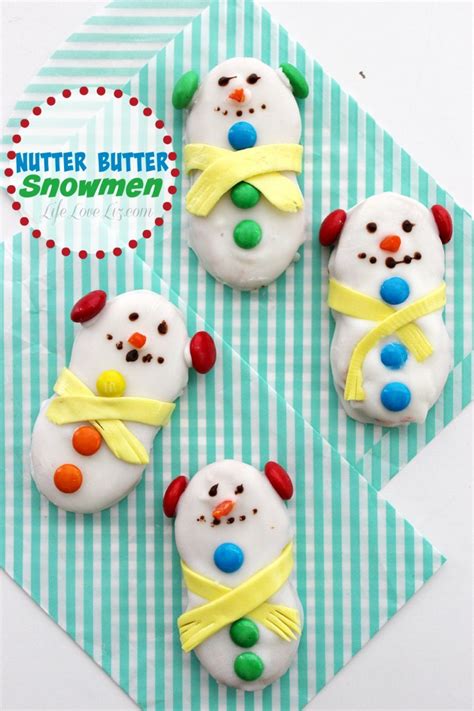 Nutter Butter Snowmen Life Love Liz
