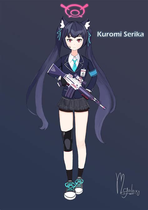 Kuromi Serika Blue Archive By Teeraphon00159 On Deviantart