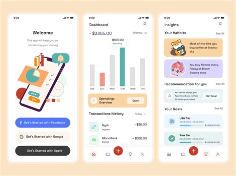 Unique Modern Mobile App Ui Ux Design In Sketch Or Figma Upwork