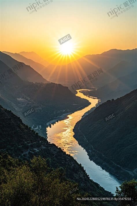 AI创作图黄河日出 澜沧江 黄河晨曦 河山之阳 黄河落日 澜沧江风光 黄河日落 黄河满金 黄昏乾坤湾日落 印象澜沧江 皎平渡 黄河夕阳 黄河