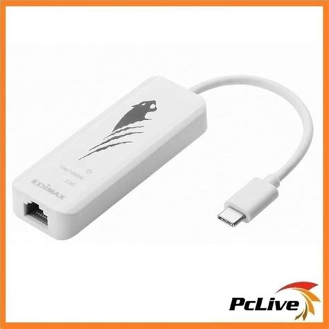 Edimax EU USB Type C To G Gigabit Ethernet Adapter LAN Gaming PC MAC PCLIVE Computer