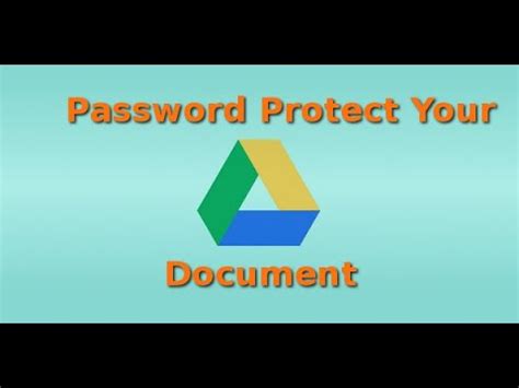 Password Protect Google Drive Folder How To Discuss