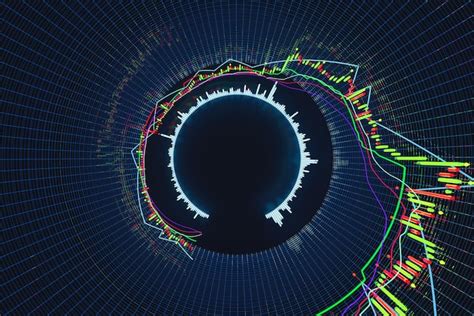 Premium Photo Price Movement Chart With Indicators And Volumes Analysis Of Prices On A Trading