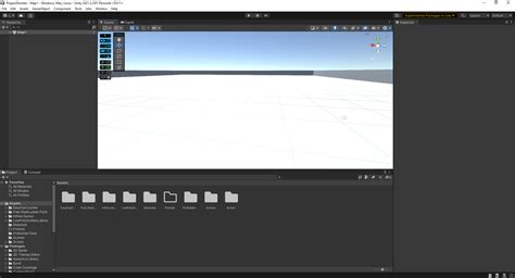 A Rectangle Appeared On The Left In The Unity Editor Interface Unity
