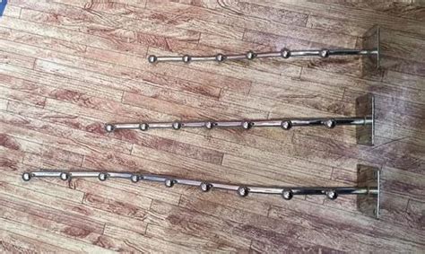 Silver Stainless Steel Grid Wall Display Hook At 100 Piece In Agra ID 2853532725097