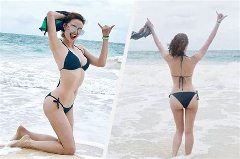 What Rainy Season Arci Wows With Bikini Bod In Beach Photos Abs Cbn News
