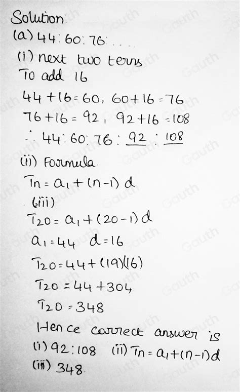 Grade 11 Number Patterns 11 2 Number Patterns 1 L Gauthmath