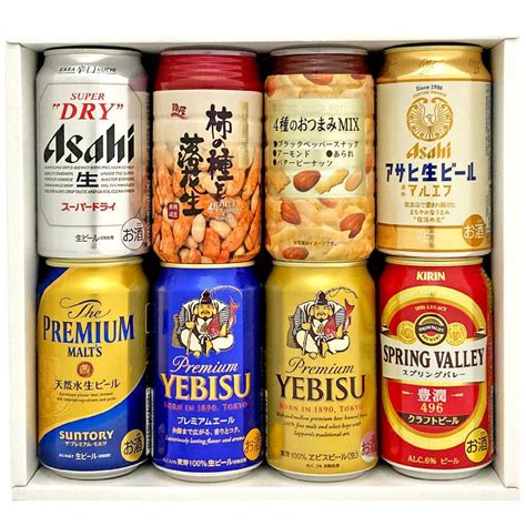 ヱビスビール ビール ギフト 父の日 御祝 誕生日 おつまみ ＆ プレミアム・定番ビール 飲み比べ ギフトセット 6本 2個 詰め合わせ