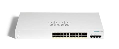 Switch CISCO CBS220 Smart 24 port PoE 195W 4x10G SFP chính hãng