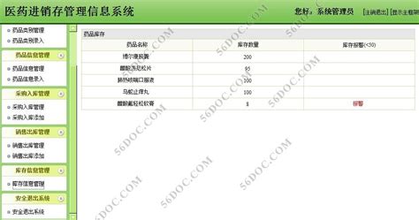 Jsp医药进销存管理系统医药库存管理javaweb56设计资料网