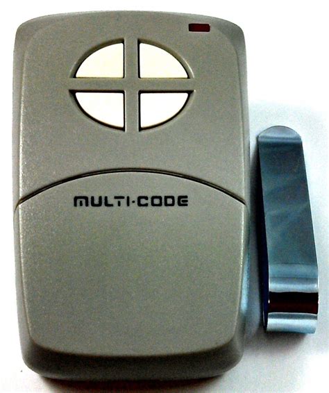 MULTICODE Linear Button Garage Gate Remote MHz Amazon Com