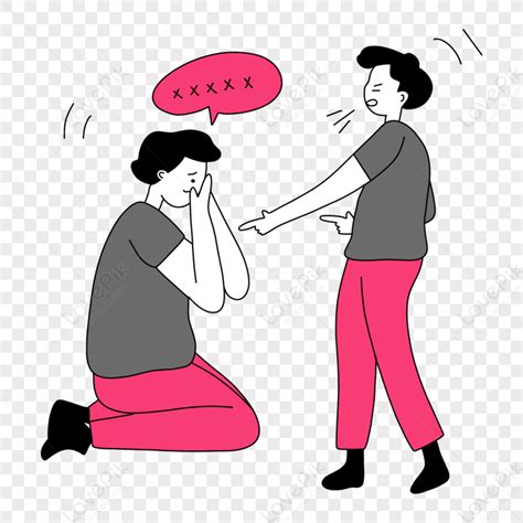 핑크 학교 일러스트 폭력적인 레이션입니다 청소년 폭행 분홍 Png 일러스트 무료 다운로드 Lovepik