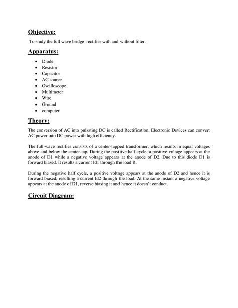 Solution Making Simulation Model On Multisim And Ltspice Software Of The Full Wave Bridge