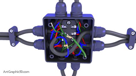 Cable Junction Box 3d Model Download