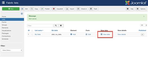 Create Tables And Import Csv Data In Your Joomla Database Using Fabrik