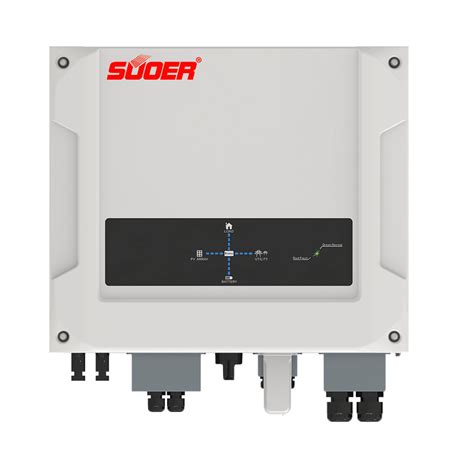 Suoer 5000 Watt On Off Grid Tie Solar Hybrid Energy Storage Inverter 5kw 5000w Power Backup