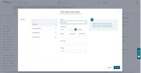 Database Data Objects How It Was Put Together Flowable Enterprise