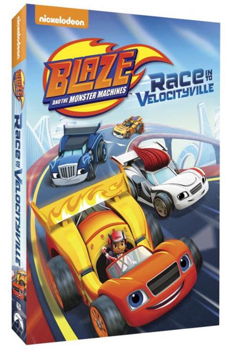 Blaze And The Monster Machines Race Into Velocityville Dvd Giveaway