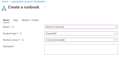 Automate Creating New Users With Azure Automation Runbooks Microsoft