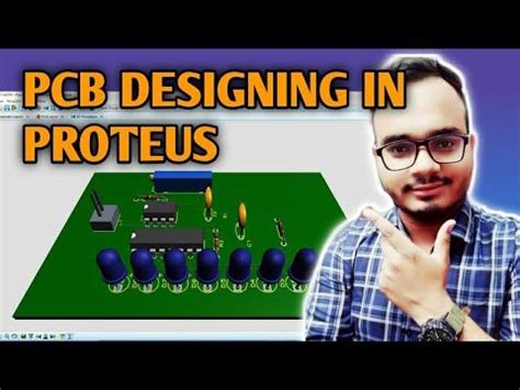 PCB Designing In Proteus How To Make Circuit Schematic And Pcb Layout In Proteus In Hindi