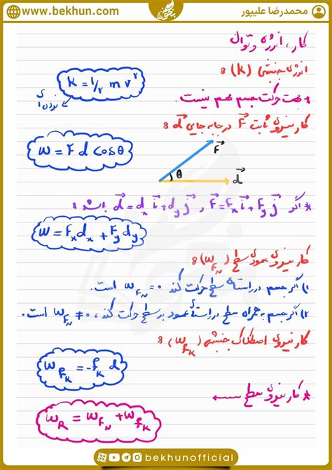 جزوه فصل سوم فیزیک دهم تجربی و ریاضی بخون ️