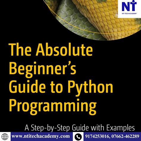 Learn Python At Nti Tech Academy Nti Tech Academy Posted On The Topic