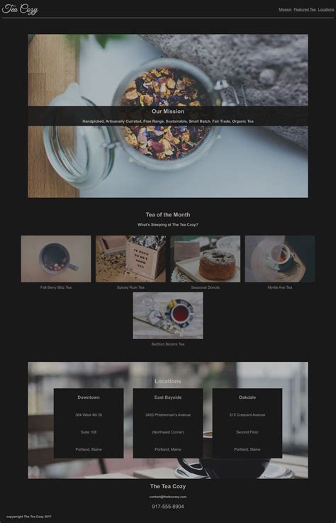 Tea Cozy Flexbox Project CSS Front End Codecademy Forums