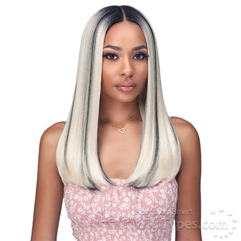 Bobbi Boss Human Hair Blend 5 Inch Deep Part Hd Lace Front Wig