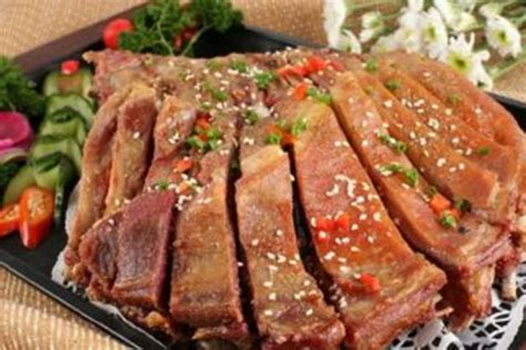 蒜泥羊排 手羊排 羊排 大山谷图库