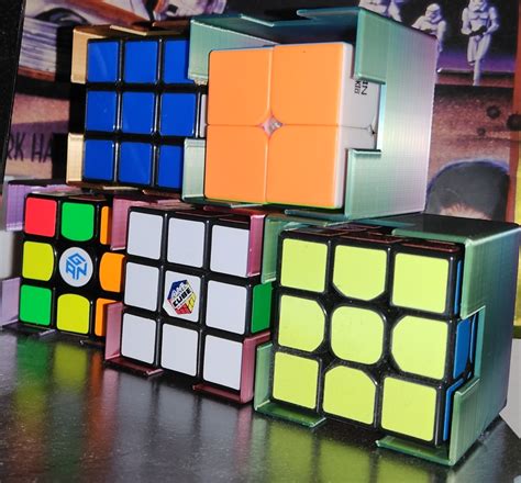 Rubiks Cube Display Holder By Psybertech Download Free Stl Model