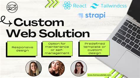 develop your web with reactjs tailwind and strapi by astracodelab fiverr