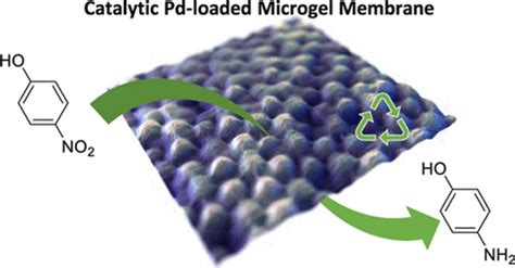 Pd Nanoparticle Loaded Smart Microgel Based Membranes As Reusable Catalysts Acs Applied