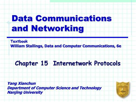 PPT Data Communications And Networking PowerPoint Presentation Free