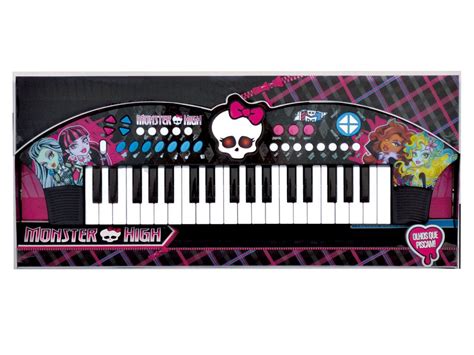 Teclado Musical Monster High Skull Bat Ri Happy