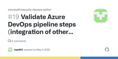 Validate Azure Devops Pipeline Steps Integration Of Other Sastsca