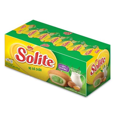 Solite Pandan Cream Sponge Cupcake 360g Davico Vina Company Limited