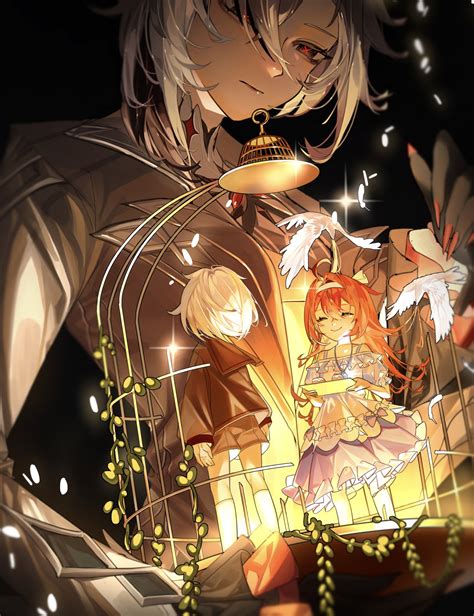 Arlecchino And Clervie Genshin Impact Drawn By Cornb2222 Danbooru