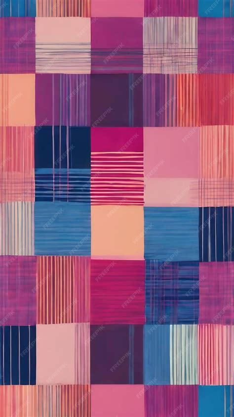 Premium Photo Seamless Pattern With Diagonal Cross Lines Stripes Square Grid Lattice