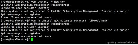 关于免费解决redhat8的cannot Update Read Only Repo Csdn博客