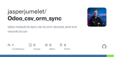 Github Jasperjumeletodoocsvormsync Odoo Module To Sync Csv To Orm Records And Orm
